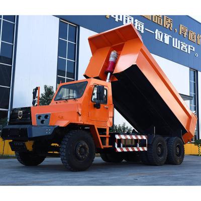 Cina Autocarro a cassone ribaltabile per impieghi gravosi con cassone ribaltabile da 25 tonnellate per miniere sotterranee 6 * 4 in vendita