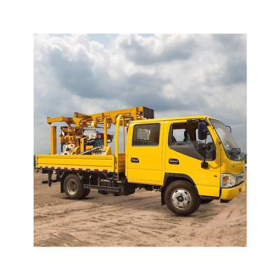 Cina rendimento elevato dell'impianto di perforazione della trivellazione dell'acqua montato camion profondo di 100m 200m in vendita