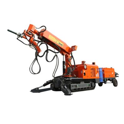 China Mobiele Nozzle Carrier Ondergrondse spuitbetonspuit 11kw Klein volume Te koop