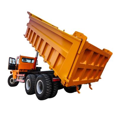 China Caminhão basculante hidráulico a diesel 35 toneladas 6x4 caminhão subterrâneo UQ-35 à venda