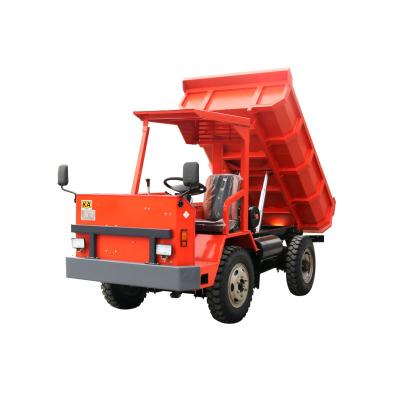 Cina piccolo autocarro con cassone ribaltabile sotterraneo 4X2 da 5 tonnellate con motore FAW-4DW92-73 in vendita
