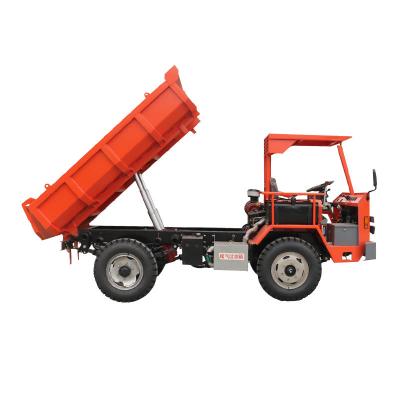 Cina piccolo autocarro con cassone ribaltabile sotterraneo 4X2 da 5 tonnellate con motore FAW-4DW92-73 in vendita