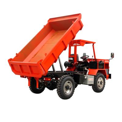 Cina piccolo autocarro con cassone ribaltabile sotterraneo 4X2 da 5 tonnellate con motore FAW-4DW92-73 in vendita