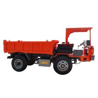 China Mini 3 Ton Dump Truck 63HP 4x4 Underground Mining Dumper with Hydraulic Dump for sale
