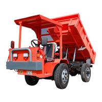 China Mini 3 Ton Dump Truck 63HP 4x4 Underground Mining Dumper with Hydraulic Dump for sale