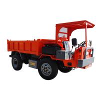 China Mini 3 Ton Dump Truck 63HP 4x4 Underground Mining Dumper with Hydraulic Dump for sale