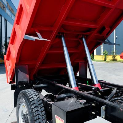 China Hochbelastbarer Tiefbau-LKW 4x2 Mini 7-Tonnen-Kipper zu verkaufen