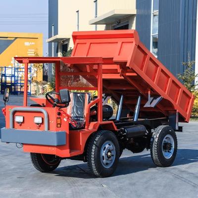 Cina Camion da miniera sotterranea a quattro ruote da 5 tonnellate in vendita