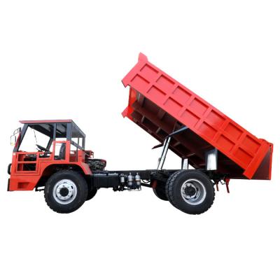 Cina tipo secchio del camion U di cantieri sotterranei di 4x2 160hp per la miniera in vendita