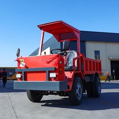 Cina Quattro ruote 5 tonnellate Camion articolato sotterraneo 4x2 portatile Diesel a trazione miniera in vendita
