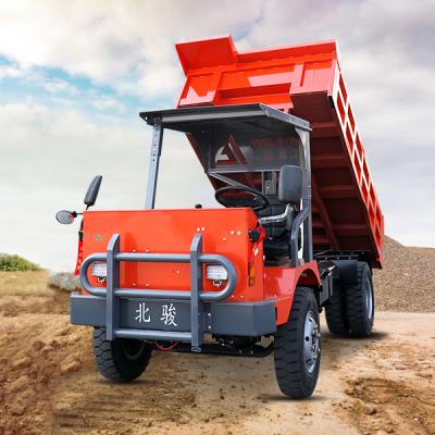 China 10 Tons Underground Articulated Truck Bearing Load Riding Self Unloading for sale