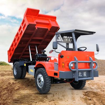 China 10 Tons Underground Articulated Truck Bearing Load Riding Self Unloading for sale
