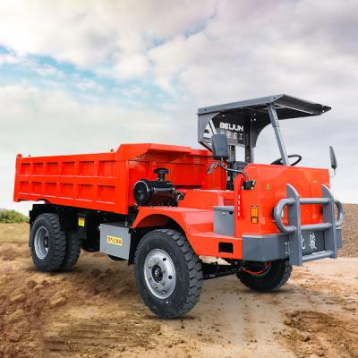 China 10 Tons Underground Articulated Truck Bearing Load Riding Self Unloading for sale