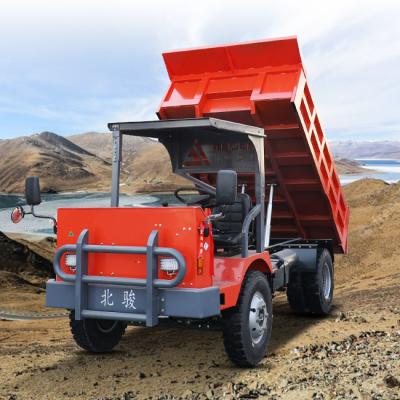 China 7 toneladas veículos de transporte de mineração subterrânea de baixo perfil 95 hp Potência do motor à venda