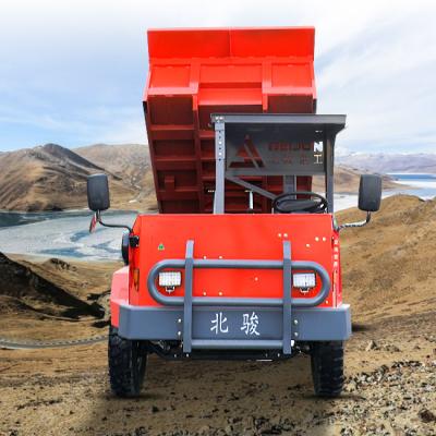 China 7 toneladas veículos de transporte de mineração subterrânea de baixo perfil 95 hp Potência do motor à venda