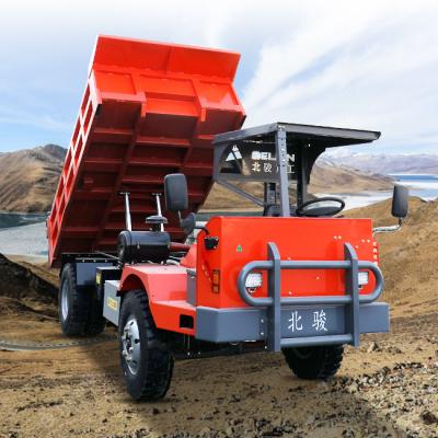 China 7 toneladas veículos de transporte de mineração subterrânea de baixo perfil 95 hp Potência do motor à venda
