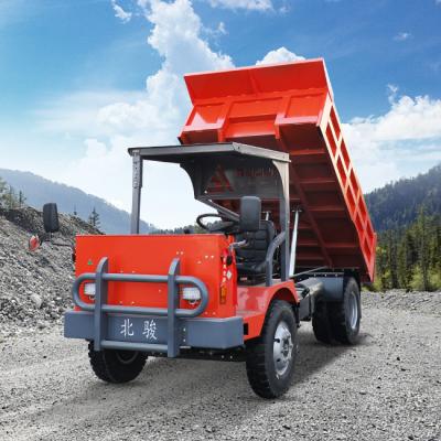 Cina Affidabile UQ-7 camion di estrazione sotterraneo 7 tonnellate 4x2 guidato per la costruzione di miniere in vendita