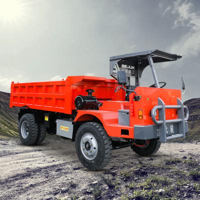 China UQ-10 4x2 Driven Underground Trucks Mining 5 Speed Gearbox 10 Tons Capacity for sale