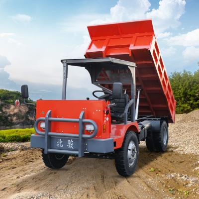 China UQ-7 Dump 7 Ton Underground Dump Truck YUNEI 4102 Engine With Improved Muffler for sale