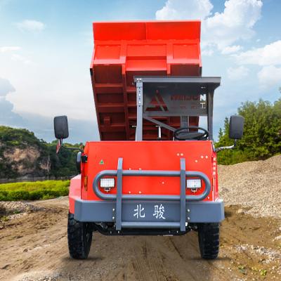 China UQ-7 Dump 7 Ton Underground Dump Truck YUNEI 4102 Engine With Improved Muffler for sale