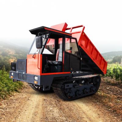 China Highly Durable Crawler Dumper Truck 10Tons Yuchai turbocharger for Building and Construction for sale