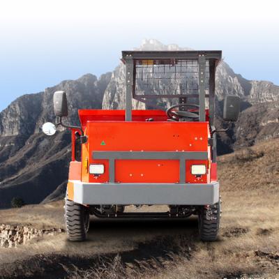 China 1-5 Ton Loading Capacity Underground Dump Truck Front Wheel Drive for sale