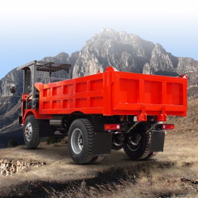China 1-5 Ton Loading Capacity Underground Dump Truck Front Wheel Drive for sale