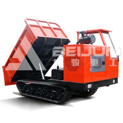 Cina 5 tonnellate di mini camion da giardino con scarico idraulico in vendita