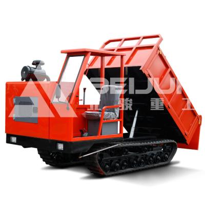 Cina 5 tonnellate di mini camion da giardino con scarico idraulico in vendita
