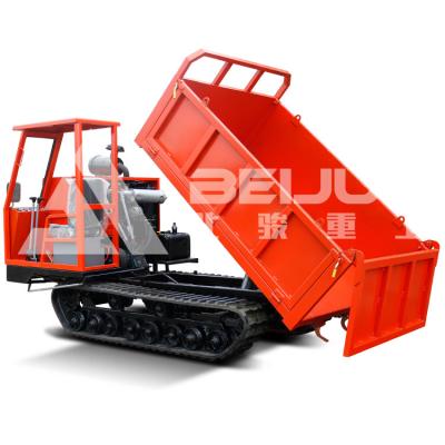 Cina 5 tonnellate di mini camion da giardino con scarico idraulico in vendita