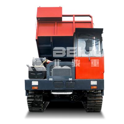 China Customizable 12 Tons Self Loading Crawler Dumper Truck For Mining And Construction Industries for sale