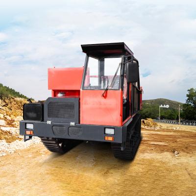 Cina Potente Weichai Jiaxin Motor 10 Ton Crawler Dumper Truck per il trasporto di pendenza in vendita