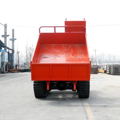 Cina CE 10 tonnellate motore mobile di piccole dimensioni motore elettrico motore di partenza crawler dumper camion ingegneria binari di gomma in vendita