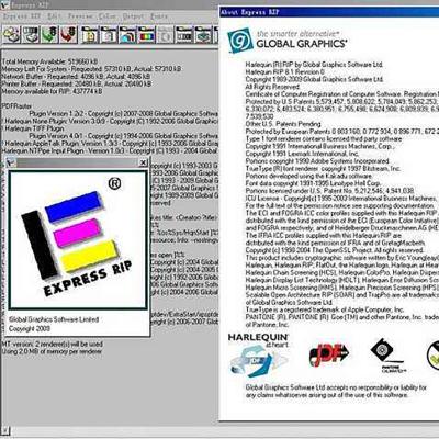 China CTP software tiff downloader Harlequin RIP for sale