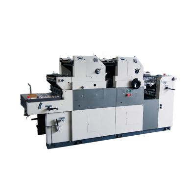 China Unit Type Sheet fed double color Two Color Offset Printing Machine for sale