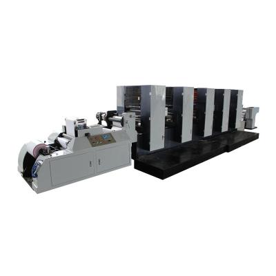 China Intermittent Roll Paper Roll film Label printing Offset Printing Machine for sale
