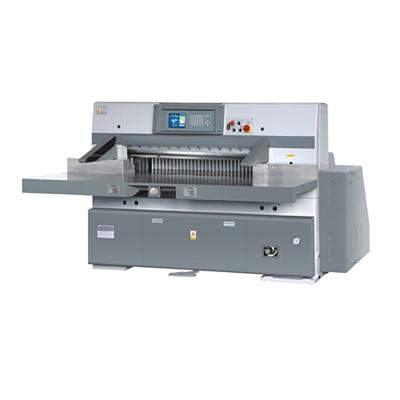 China 10.4 Inch Color Screen Hydraulic Guillotine Paper Cutting Machine for sale