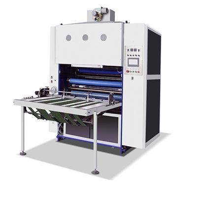 China Semi automatic Vertical Paper laminator Laminating Machine for sale