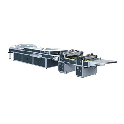 China Paper printing UV Varnish Coating Machine with Three Coating Units for sale