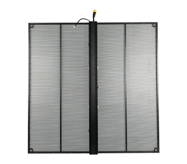 Customizable Transparent LED Strip Mesh Display – Ideal for Fixed Indoor & Outdoor Applications 3