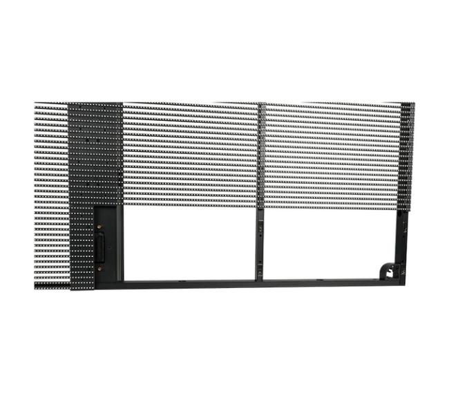 Customizable Transparent LED Strip Mesh Display – Ideal for Fixed Indoor & Outdoor Applications 6