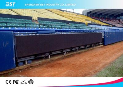 China P16 SMD 3535 Full Color Stadium Perimeter LED Display Advertising Hoarding Rents for sale