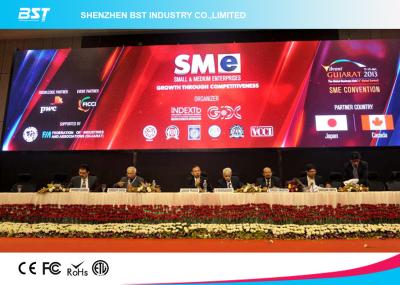 China Pantalla LED interior de la publicidad de P4 HD con el mensaje del balanceo gabinete de 768 x de 768m m en venta