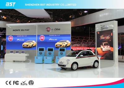 China La alta publicidad interior del brillo P7.62 SMD3528 llevó la pantalla de visualización para el salón del automóvil en venta