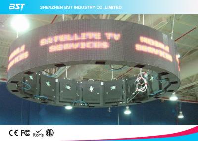 China High Resolution P4 SMD2121 Flexible Led Video Curtain Screen 1R1G1B for sale