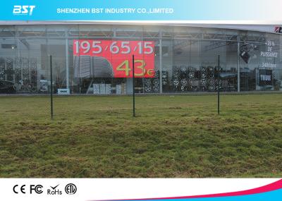 China SMD 3 In 1 10mm Transparent LED Screen Board 1R1G1B , Full Color Led Signs for sale