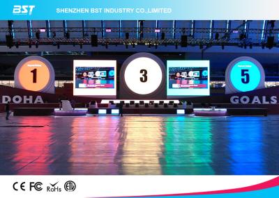 China Hohe Schirm-Videowand-Innenanzeigen der Helligkeits-P7.62 farbenreiche geführte mit 1/4 Scan zu verkaufen