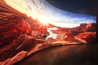 China Visible Magnetic Design Flexible Led Display P2.5 Curved Advertising LED Screen For Conference for sale