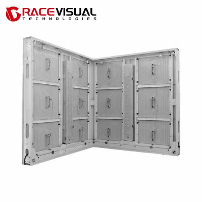 중국 야외 전색 LED 디스플레이 백색 열 분산 높은 밝기 에너지 절약, 앞/뒤 유지 보수 판매용