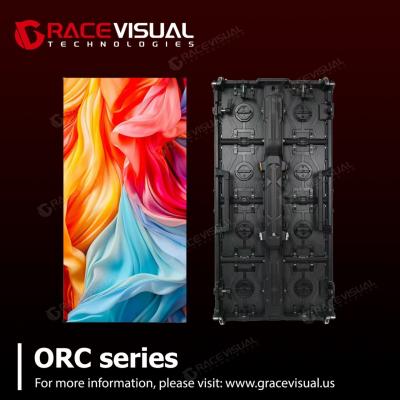 중국 ORC 시리즈: 제한 없는 모양: 자기 다재다능성 있는 모듈형 야외 임대 LED 벽 판매용